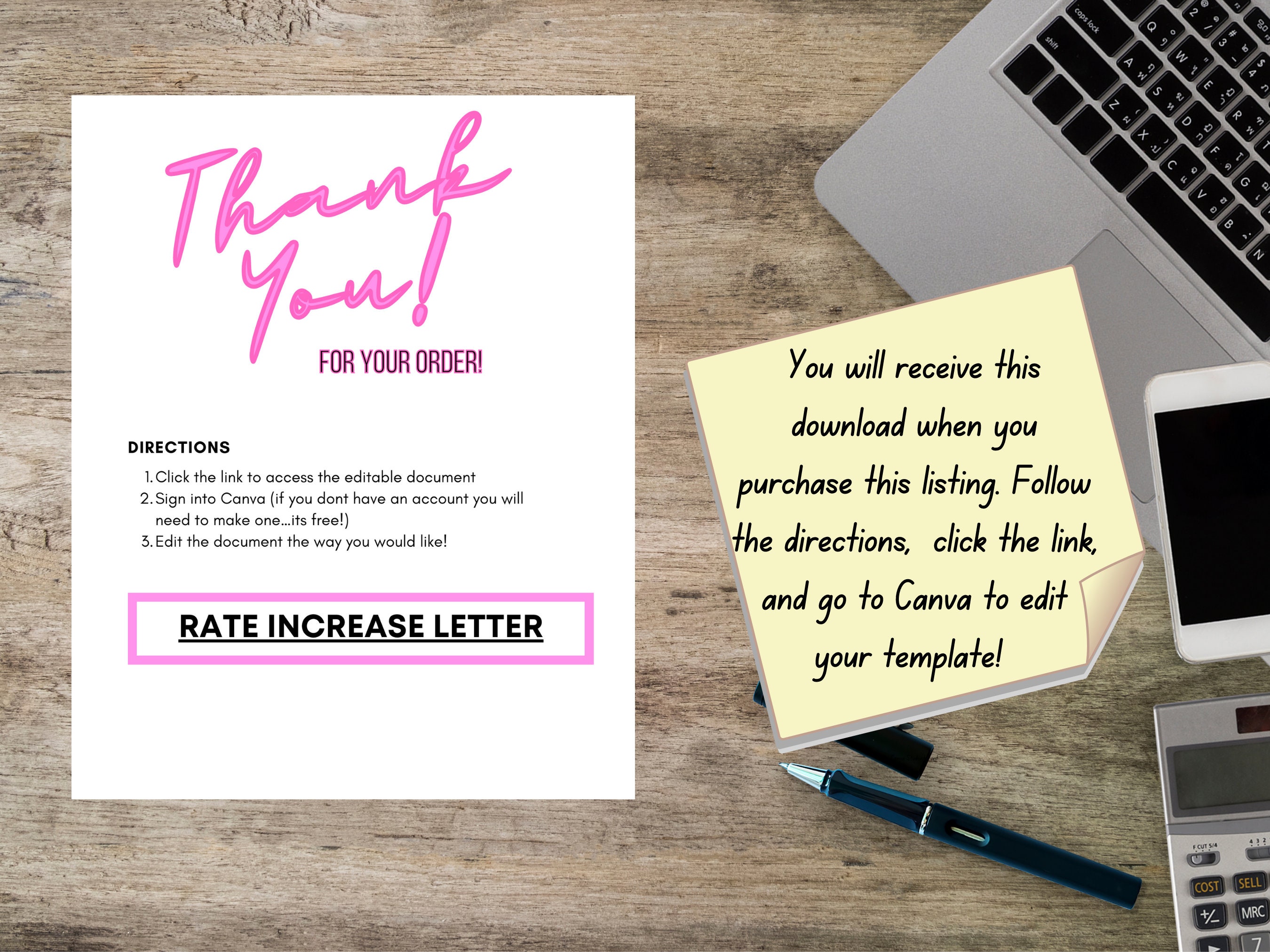 Childcare Rate Increase Letter Template, Daycare Rate Increase Letter ...