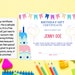 Birthday Certificate Template Printable, Digital Download, Happy ...