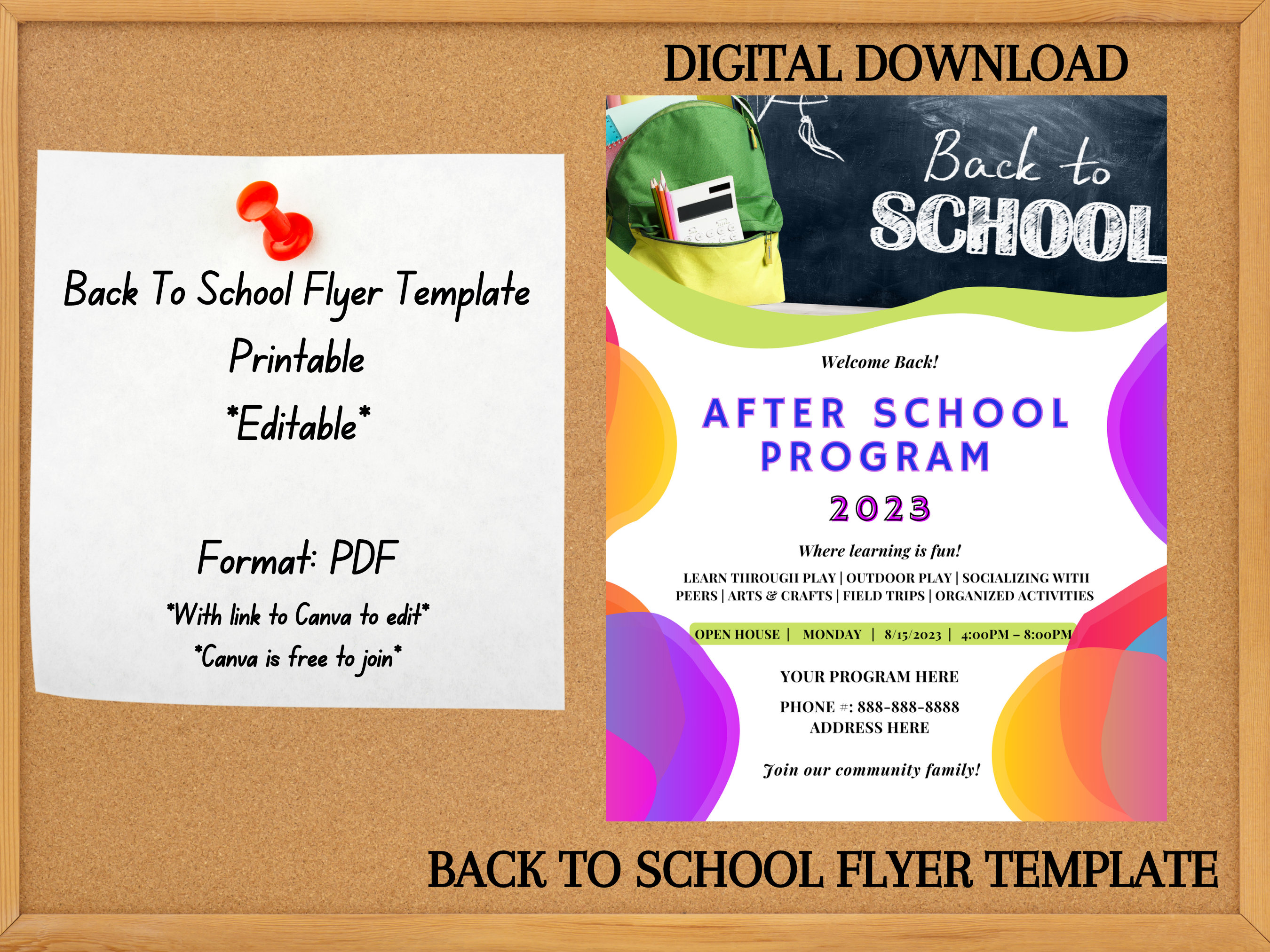 After School Program Flyer Template