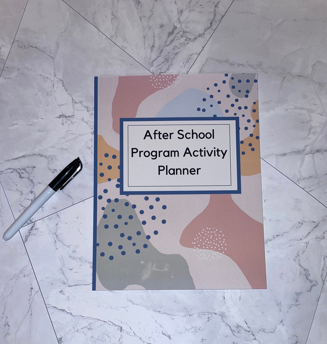 After School Program Activity Planner, Childcare Program Activity ...