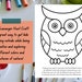 Owl Scavenger Craft Template Printable, Outdoor Scavenger Hunt Owl Art ...