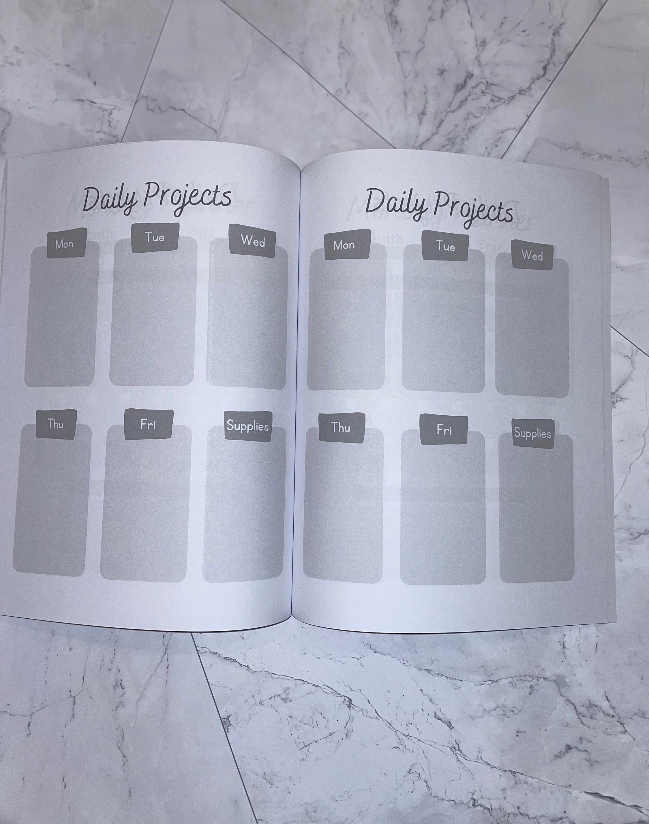 After School Program Project Planner, Childcare Program Project ...