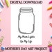 Mothers Day Art Project Template, Childcare Center, Daycare Program ...