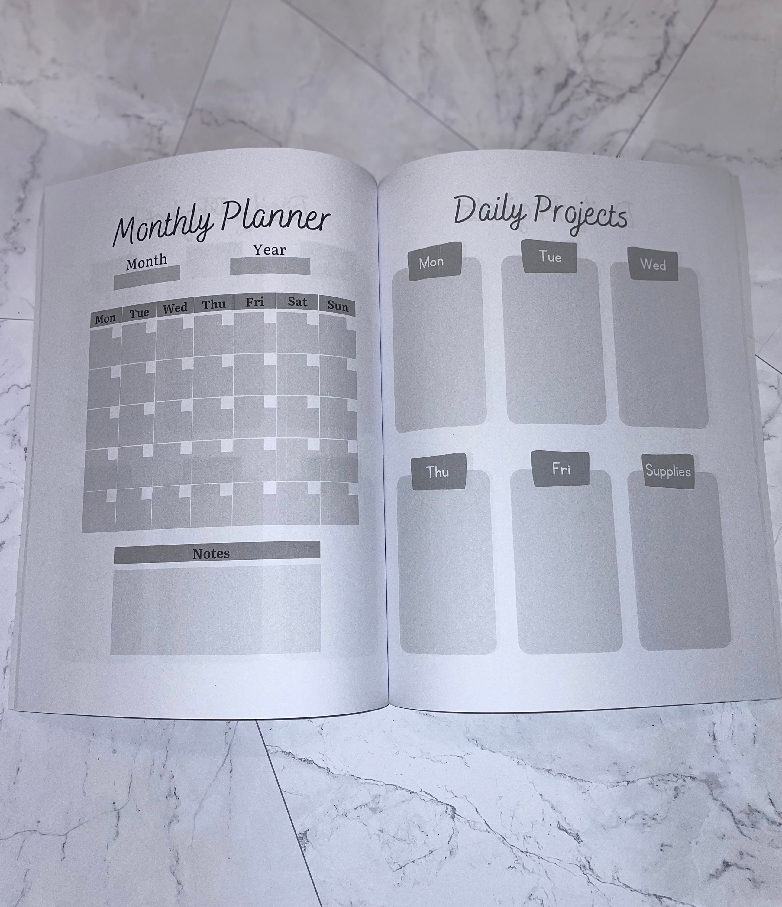 After School Program Project Planner, Childcare Program Project ...