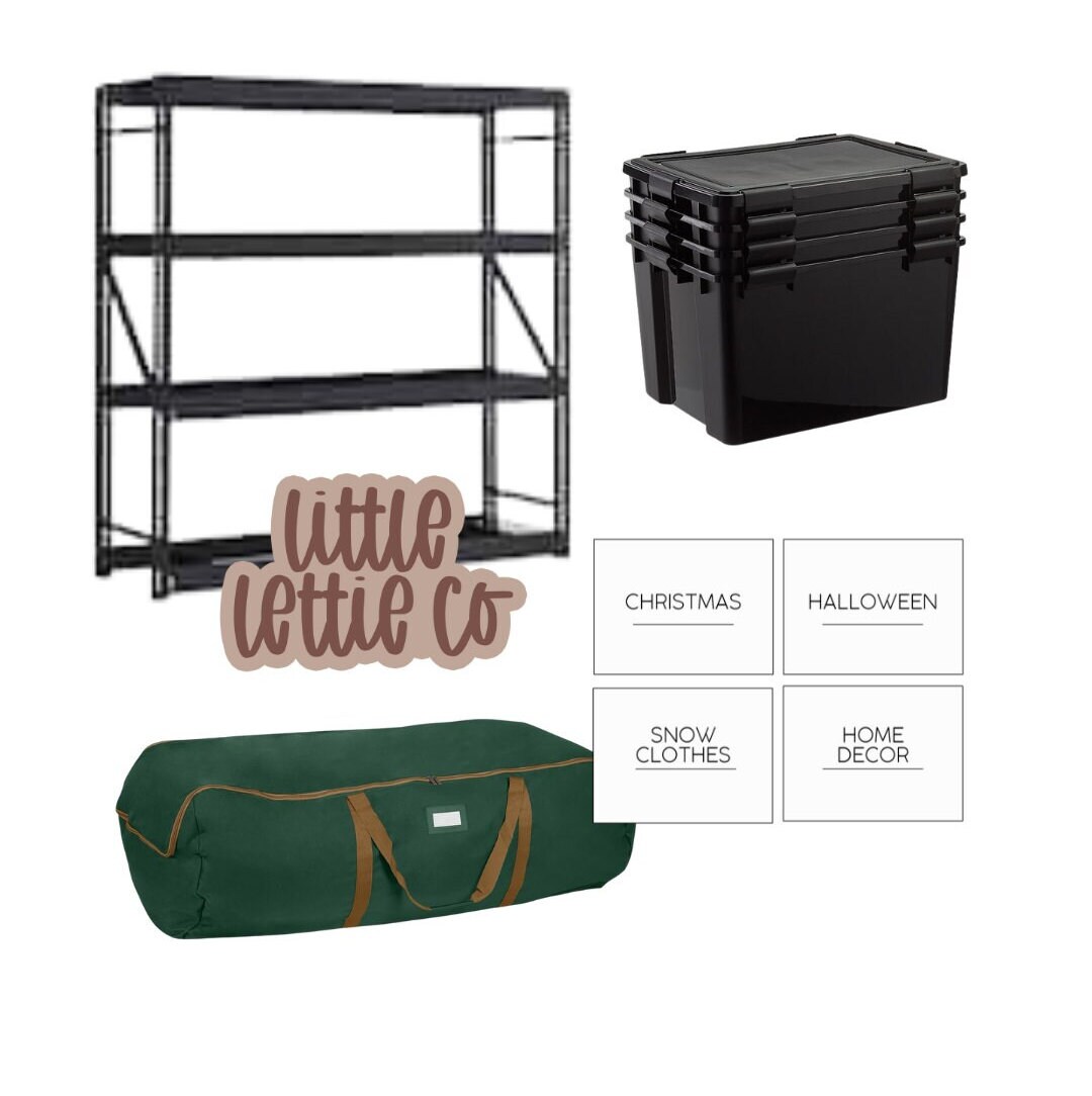 Storage Tote Sticker Label Storage Room Organizing Labels for ...