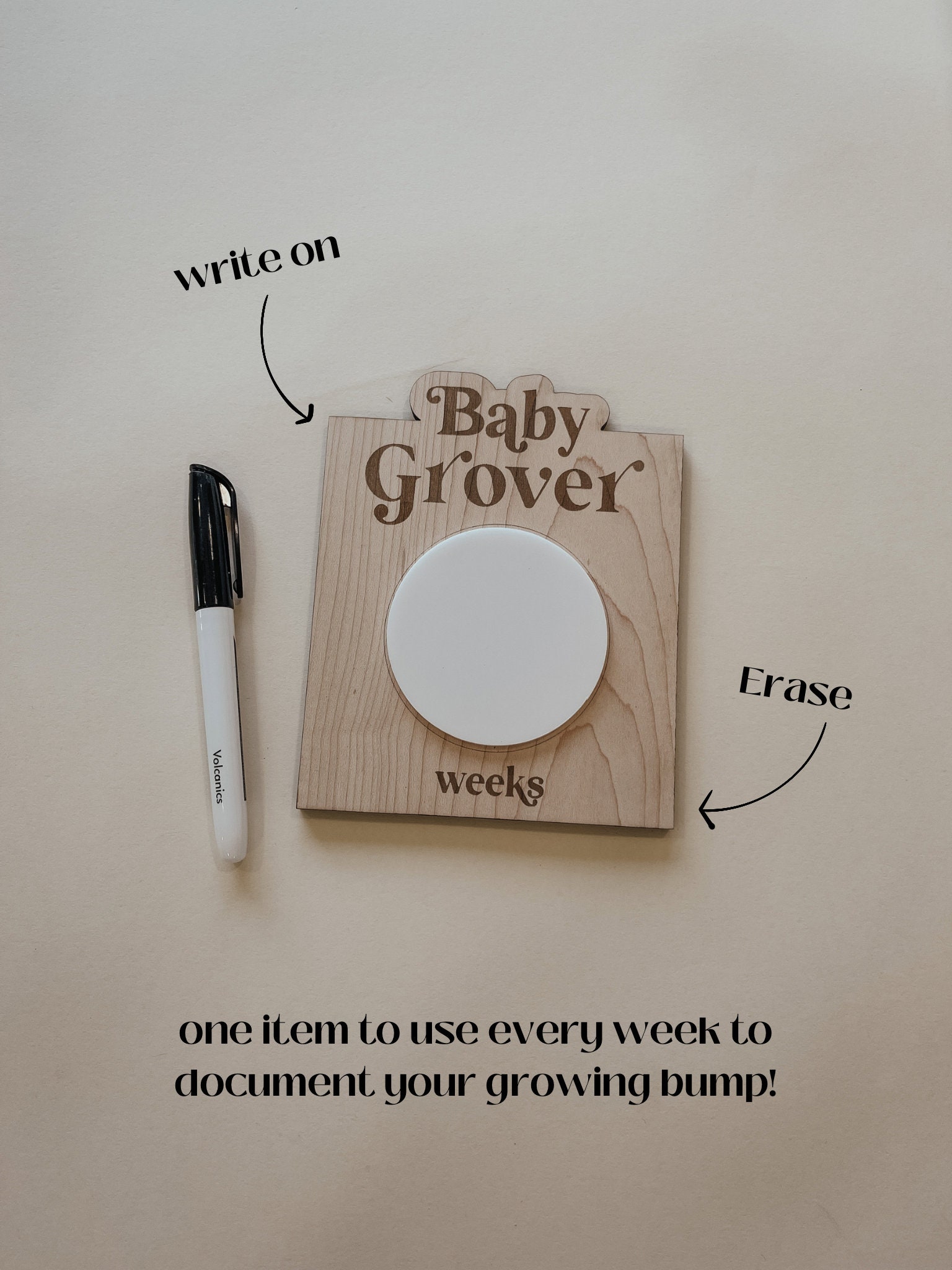 Weekly Pregnancy Bump Tracker Document Your Bump From Week to Week - Etsy