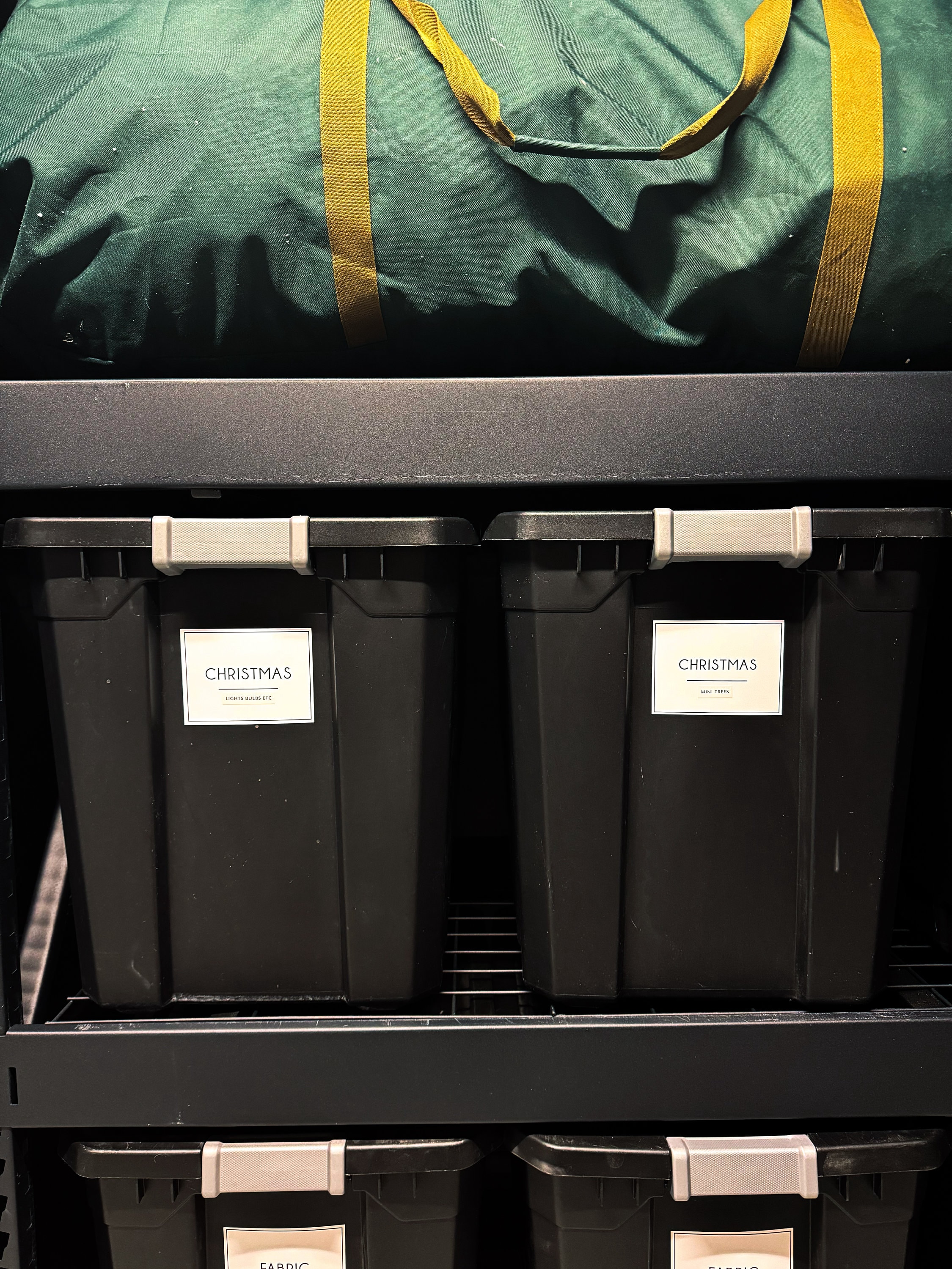 Storage Tote Sticker Label Storage Room Organizing Labels for ...