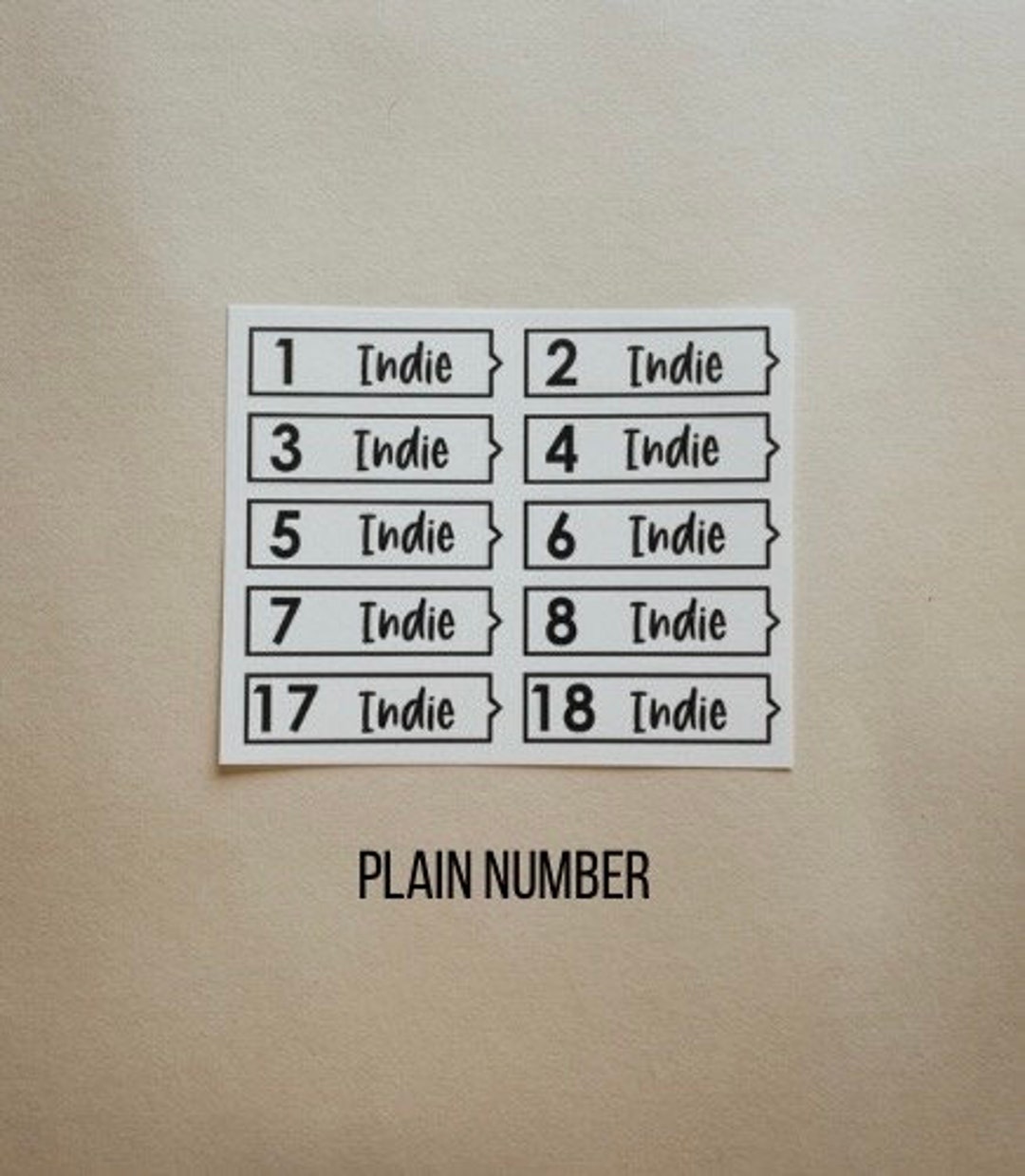 NUMBER Height Markers for Wall Growth Charts Growth Rulers Measuring ...