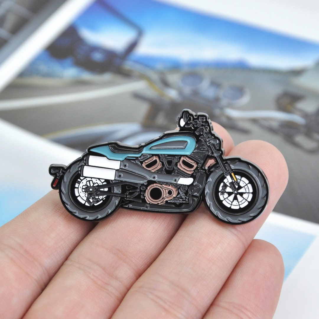 HD Jacket Pins Harley-davidson Sportster S1250 Enamel Lapel Hat Pins ...