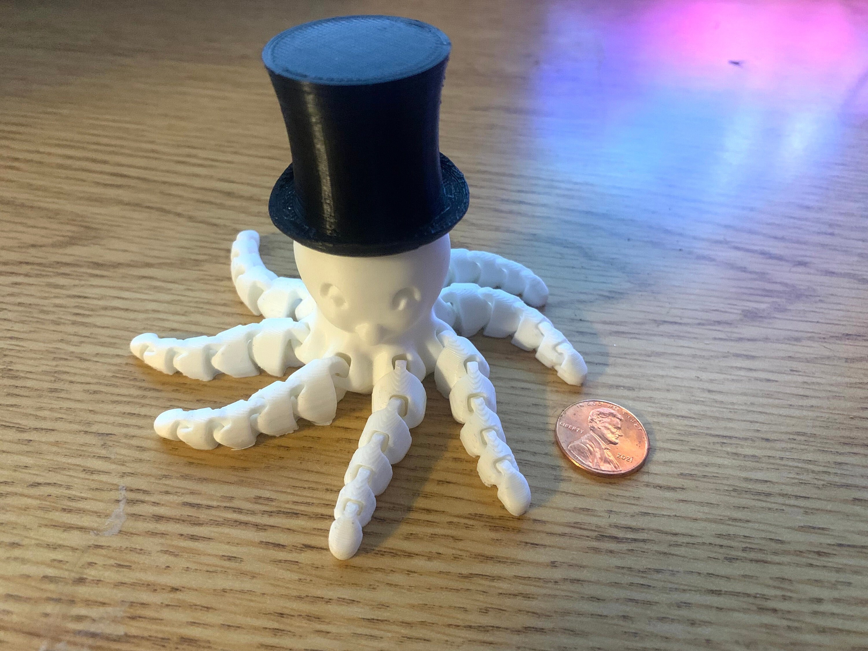 Cute Baby Octopus Top Hat