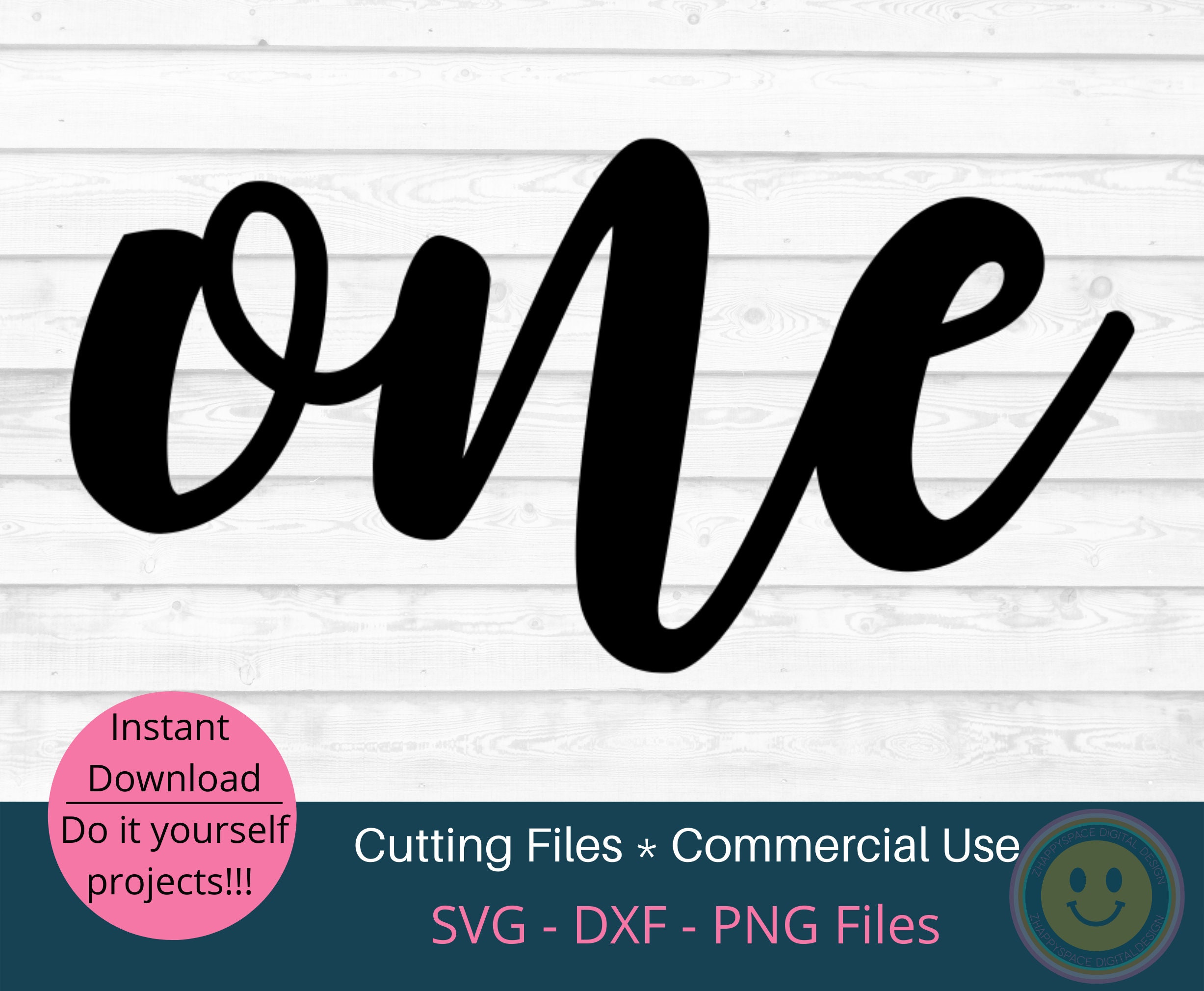 One Birthday Svg First Birthday Svg Digital Cut File Baby - Etsy