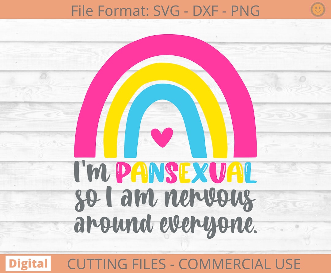 Pansexual Svg Png, Pronouns Svg, Trans Svg, LGBTQ Pride, Funny Pride ...
