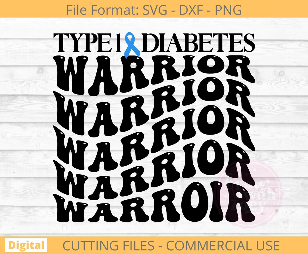Type 1 Diabetes Awareness Svg T1D Svg Awareness Svg Digital - Etsy