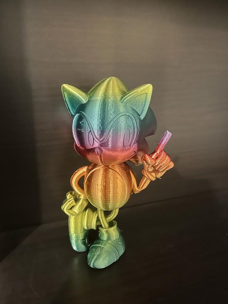 Sonic 3D Printed - Etsy