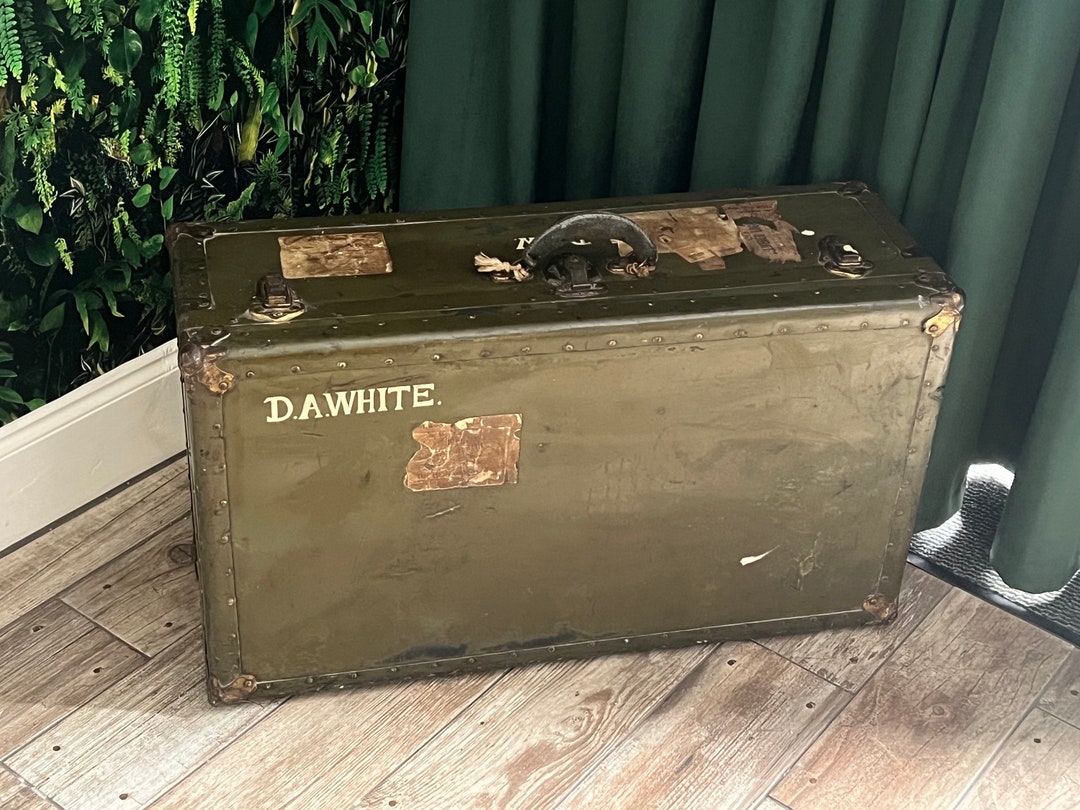 WW1 Private’s Travel Trunk/suitcase - Etsy