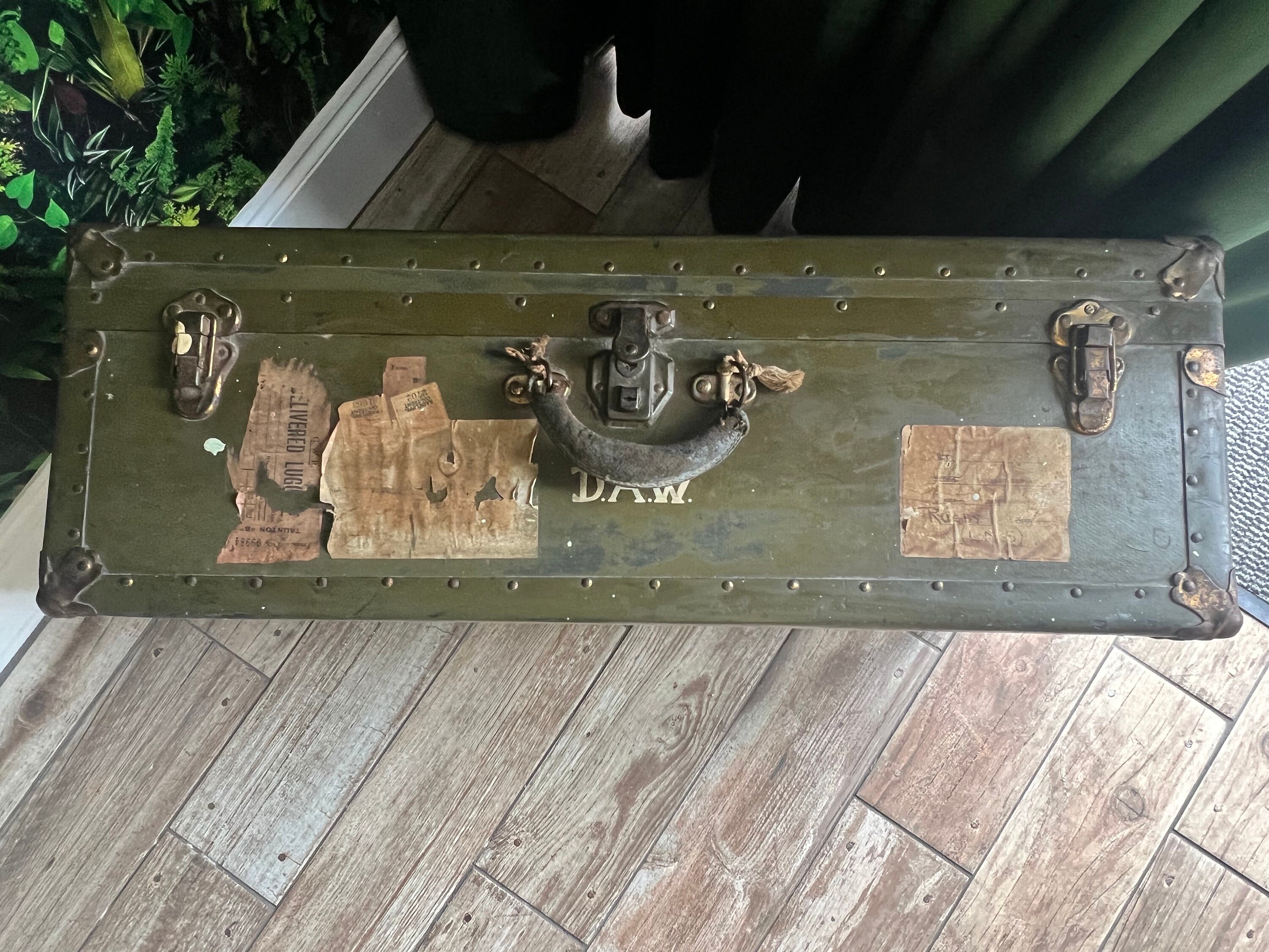 WW1 Private’s Travel Trunk/suitcase - Etsy