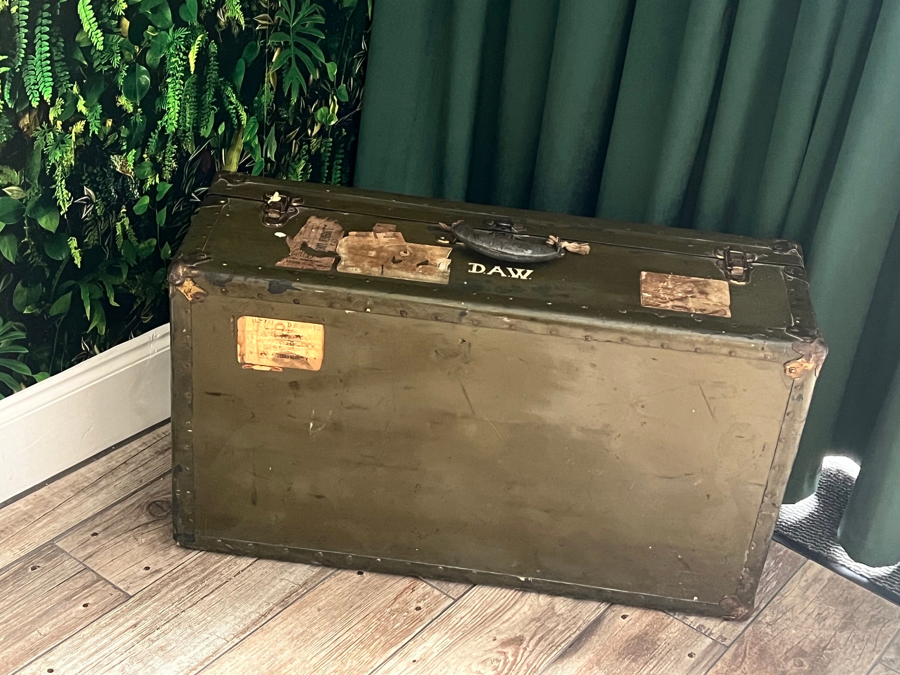 WW1 Private’s Travel Trunk/suitcase - Etsy
