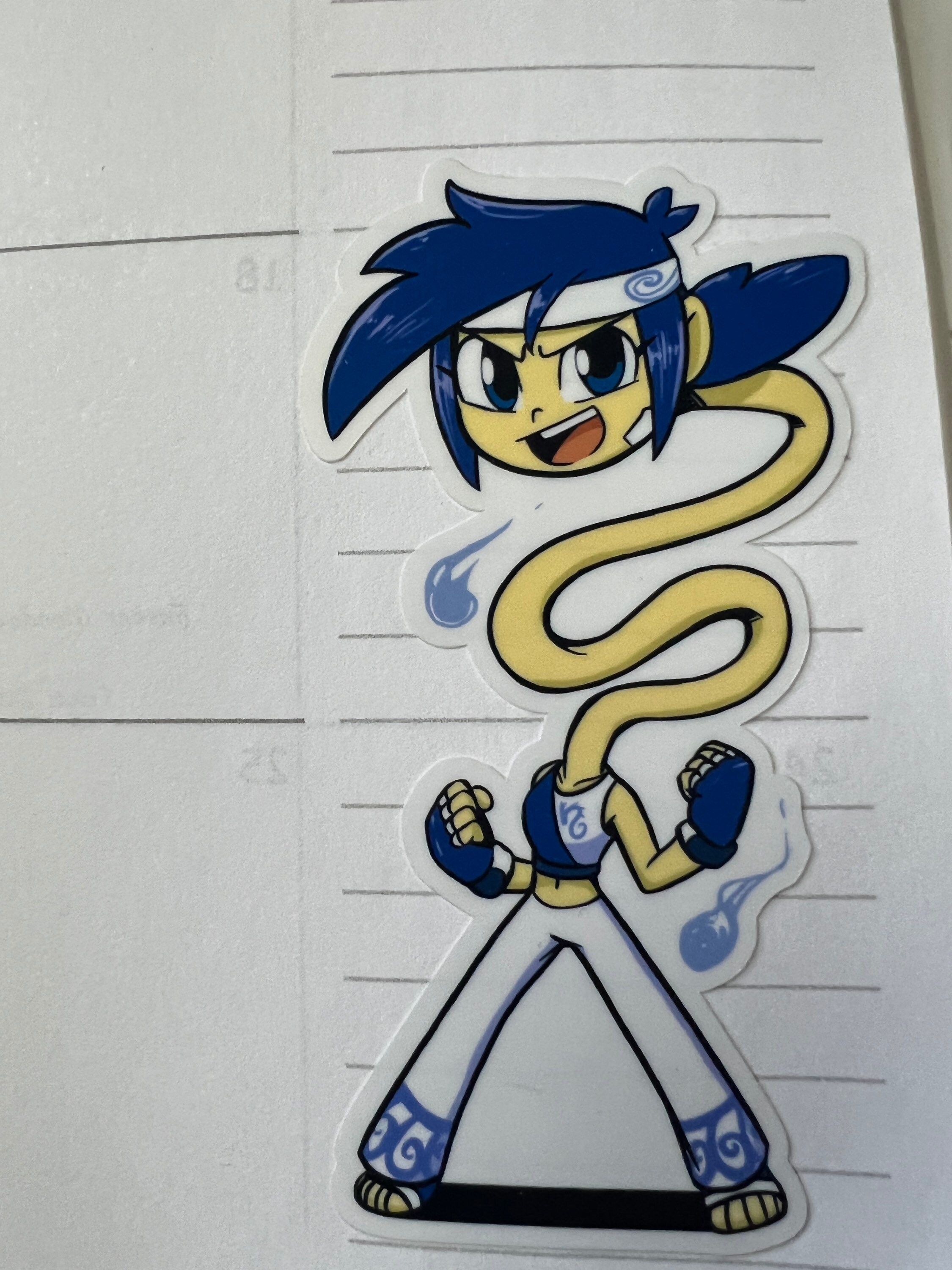 Ran the Rokurokubi Full Pose Die Cut Sticker | Etsy