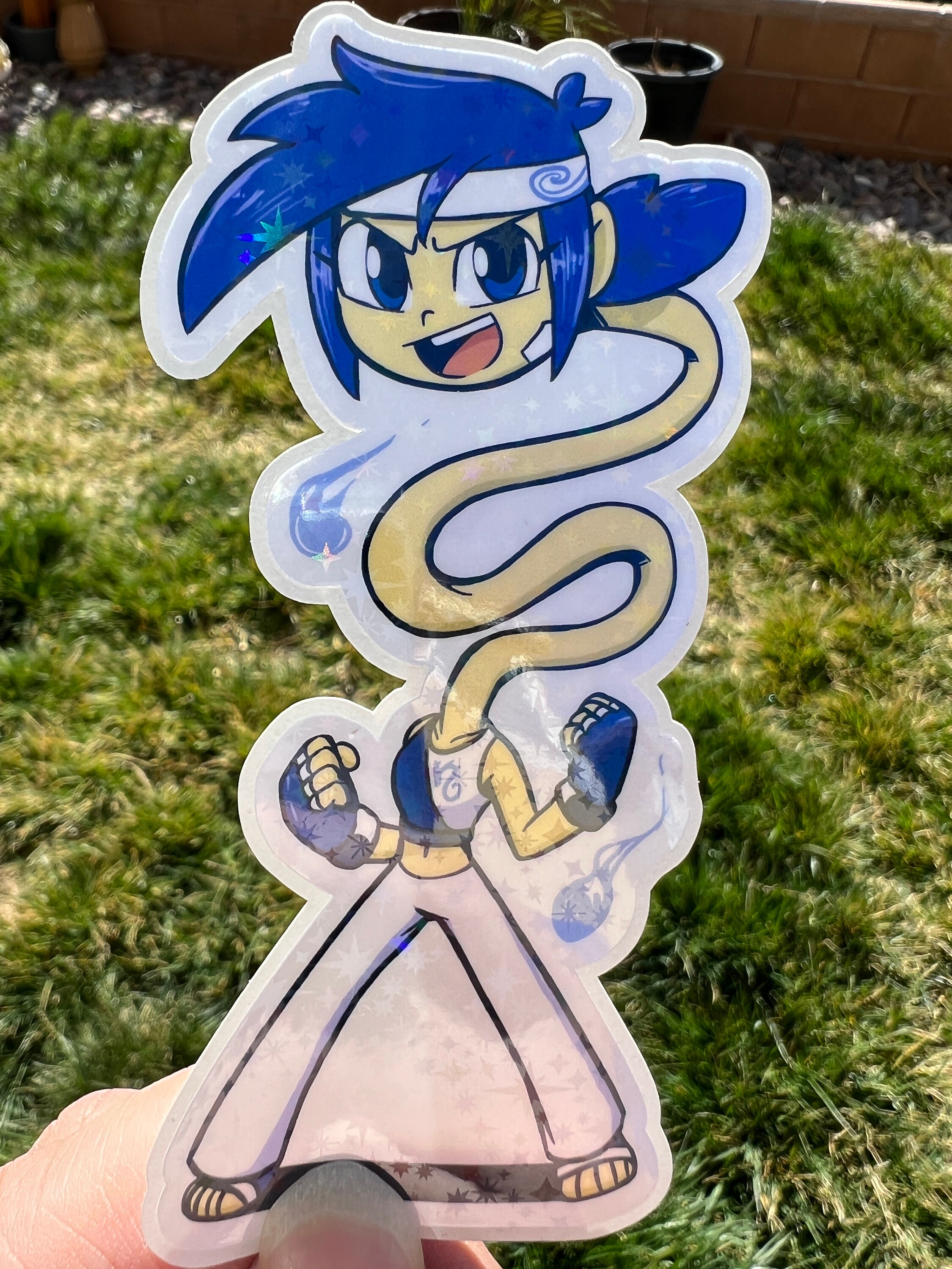 Ran the Rokurokubi Full Pose Die Cut Sticker | Etsy