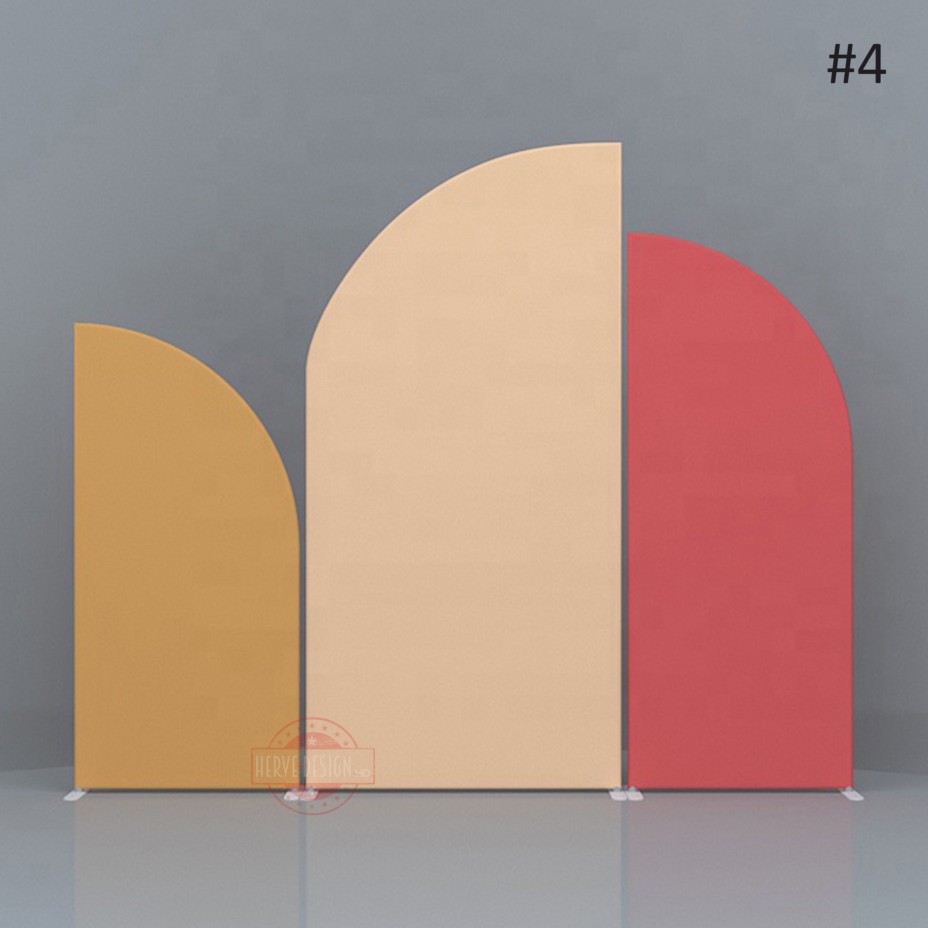 DIY Arch Frame Combination Set of 3 Aluminum Frame Tension - Etsy