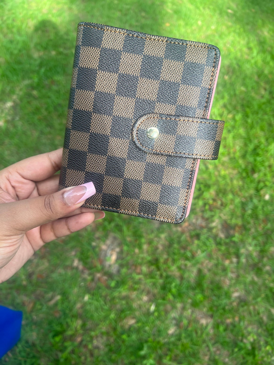 Mini A7 Wallet Great for A7 Envelopes Cash Budget Binder Checkered ...