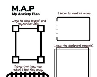 Anxiety Map - Etsy