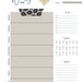 Printable Weekly Planner | Week at a Glance| Neutral Aesthetic| Black ...