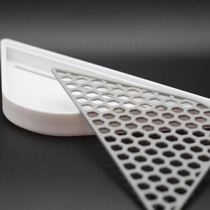 Corner Shower Soap Dish – Perfect Fit for Small Corner Shelves ...