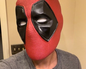 3d Printed Deadpool Mask - Etsy