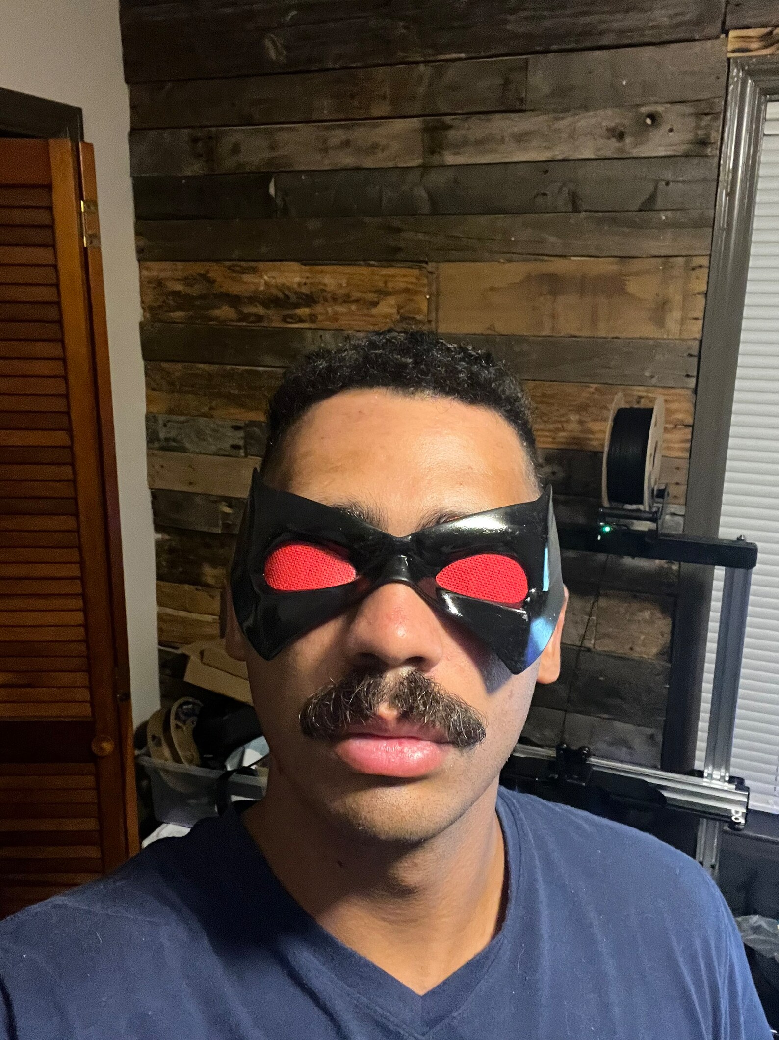 Red Hood Mask/ Robin Mask/ Domino Mask - Etsy