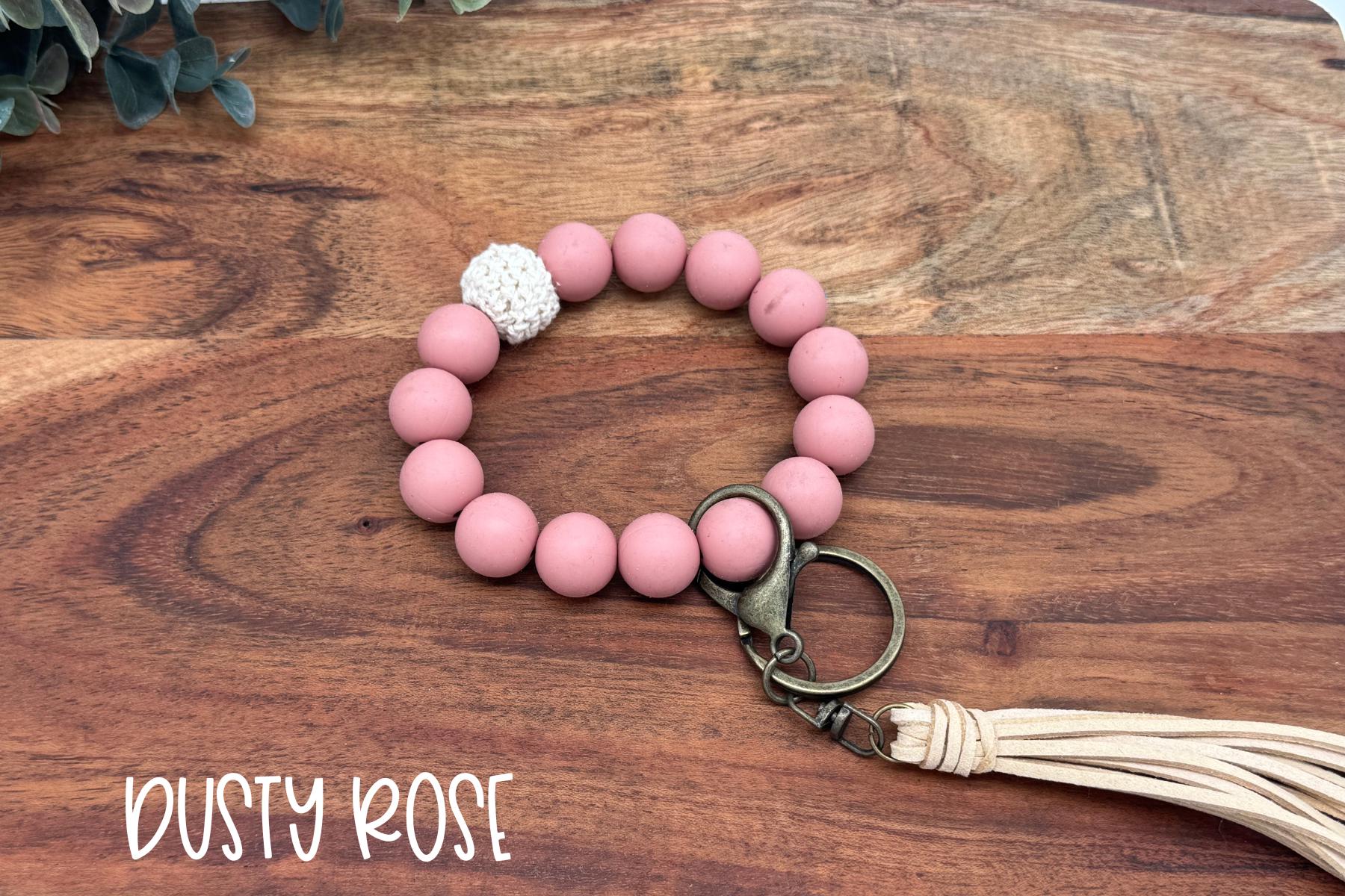 Silicone Wristlet, Bridesmaid Gift, Custom Wristlet, Custom Keychain ...