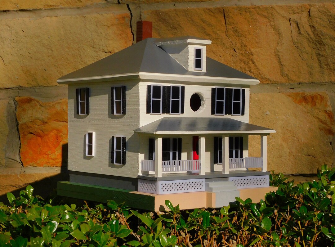 Custom Birdhouse #23x18, Handmade Custom Replica Outdoor Birdhouse - Etsy