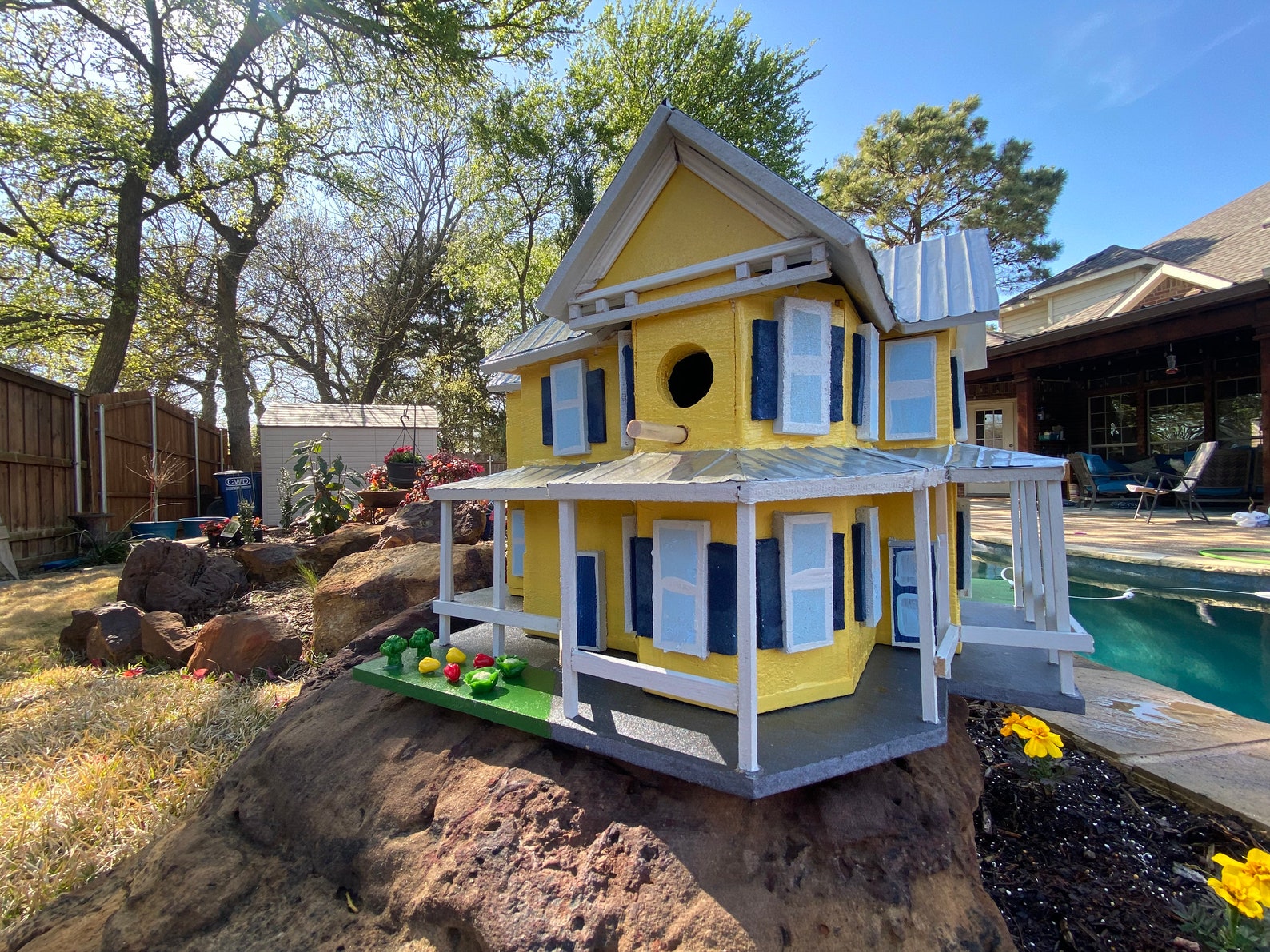 Handmade Custom Replica Birdhouse Mother's Day Birdhouse - Etsy