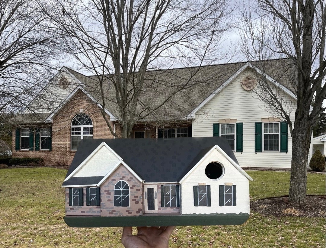 Custom Birdhouse 2310, Handmade Custom Replica Outdoor Birdhouse - Etsy