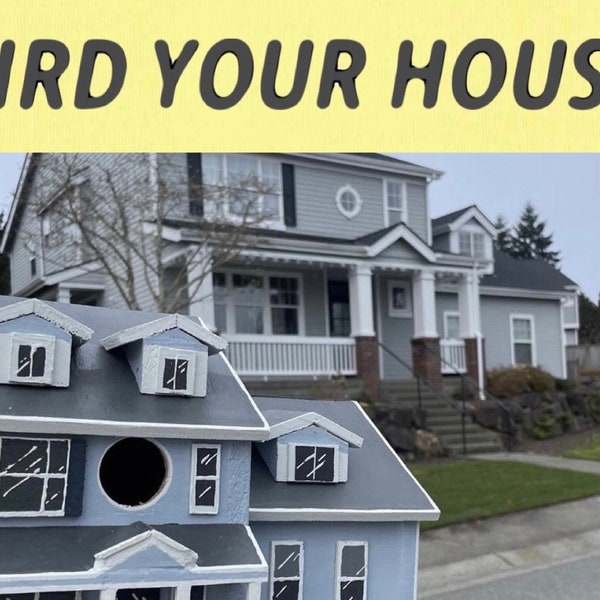 Custom Birdhouse - Etsy