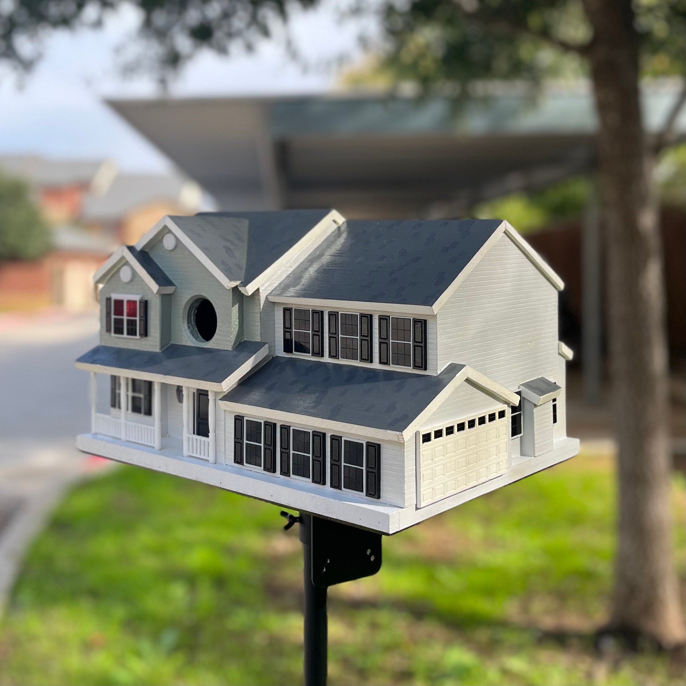 Custom Birdhouse #23x13, Handmade Custom Replica Outdoor Birdhouse - Etsy