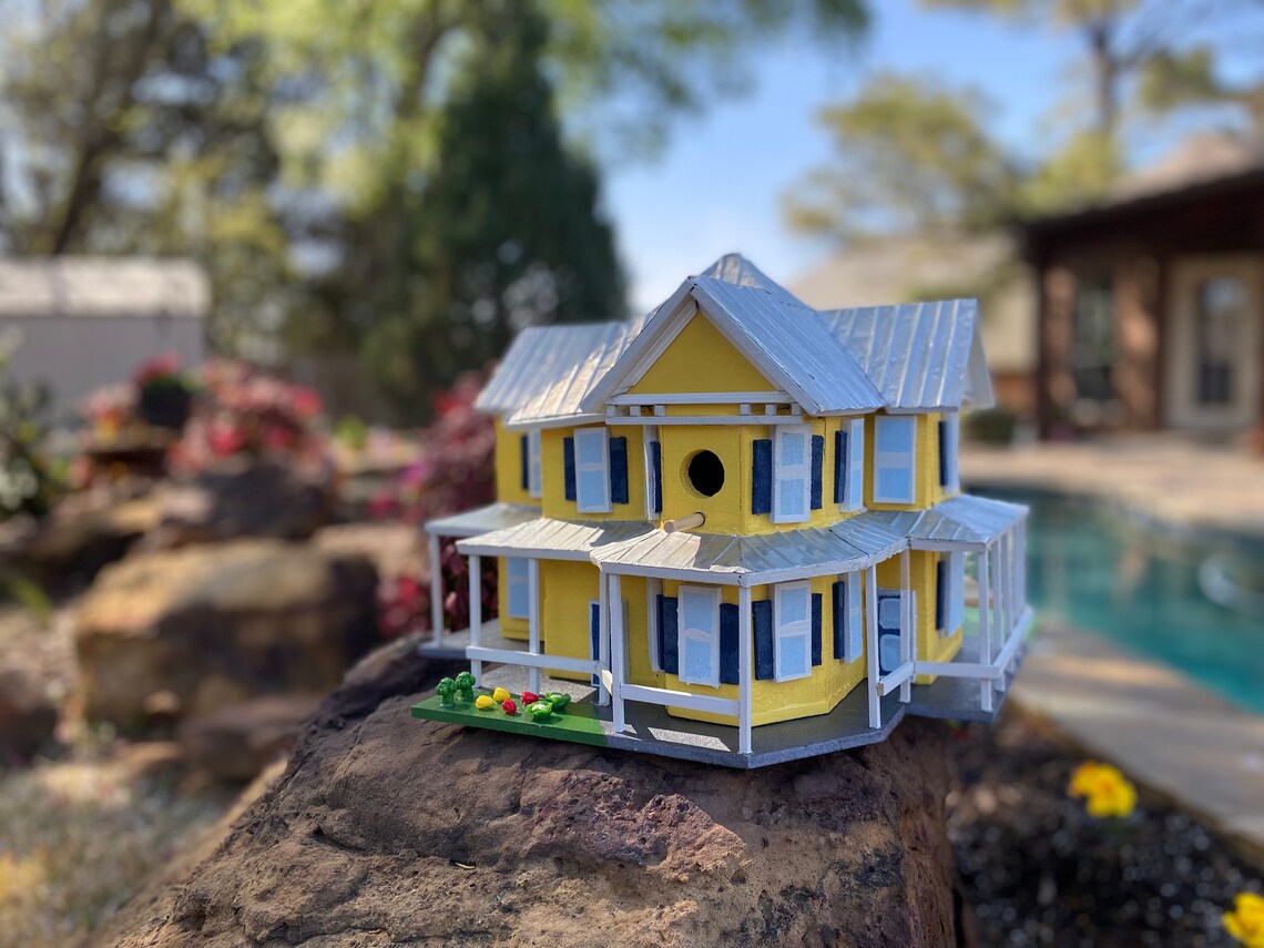 Handmade Custom Replica Birdhouse Mother's Day Birdhouse - Etsy