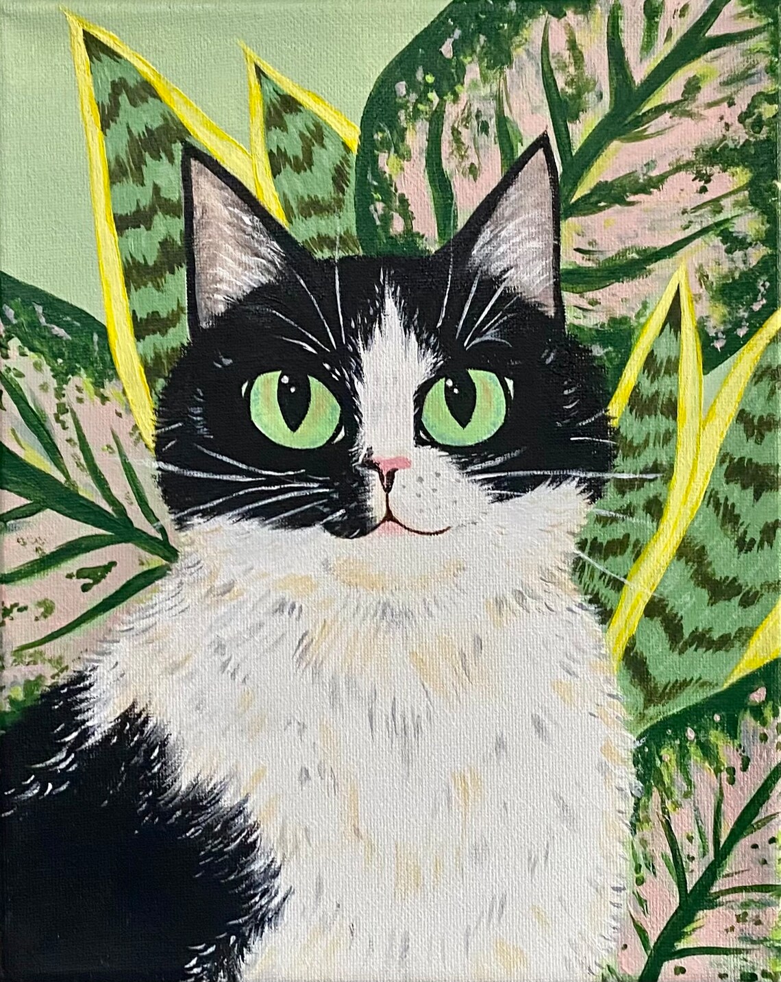 Custom Cat Portrait - Etsy