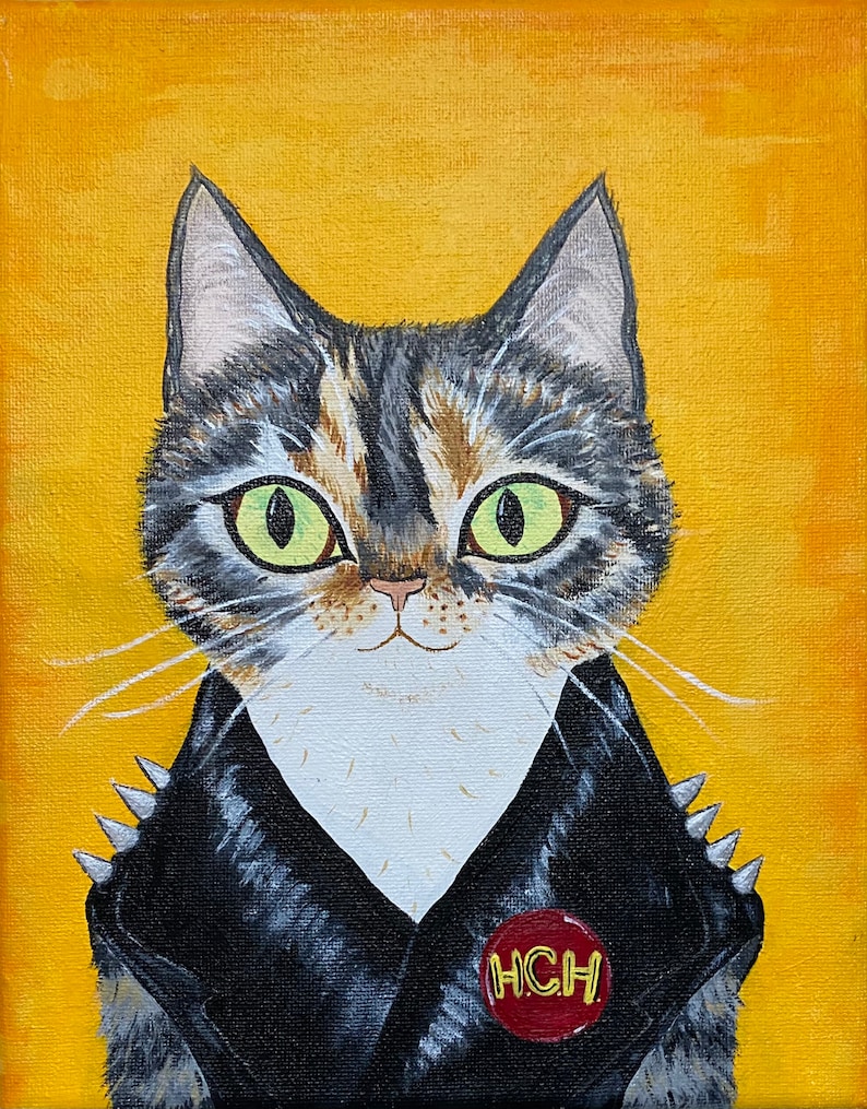 Custom Cat Portrait - Etsy