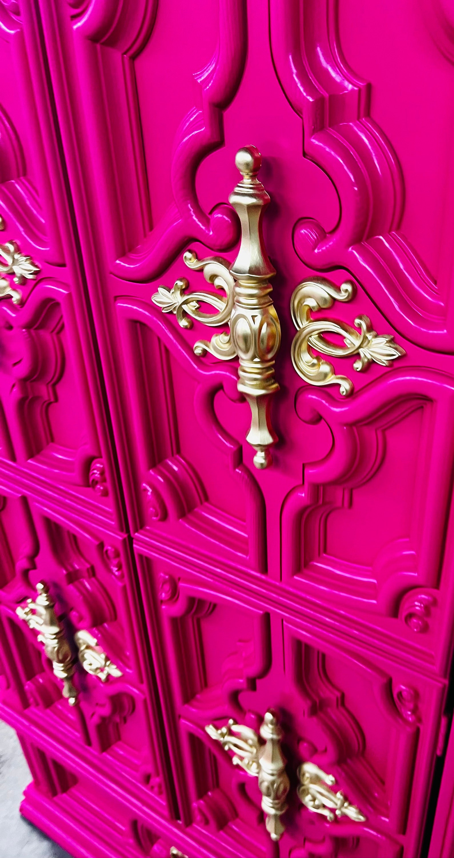 SOLD! Armoire| Wardrobe| Chest| Dresser| Tv Console| Ornate ...