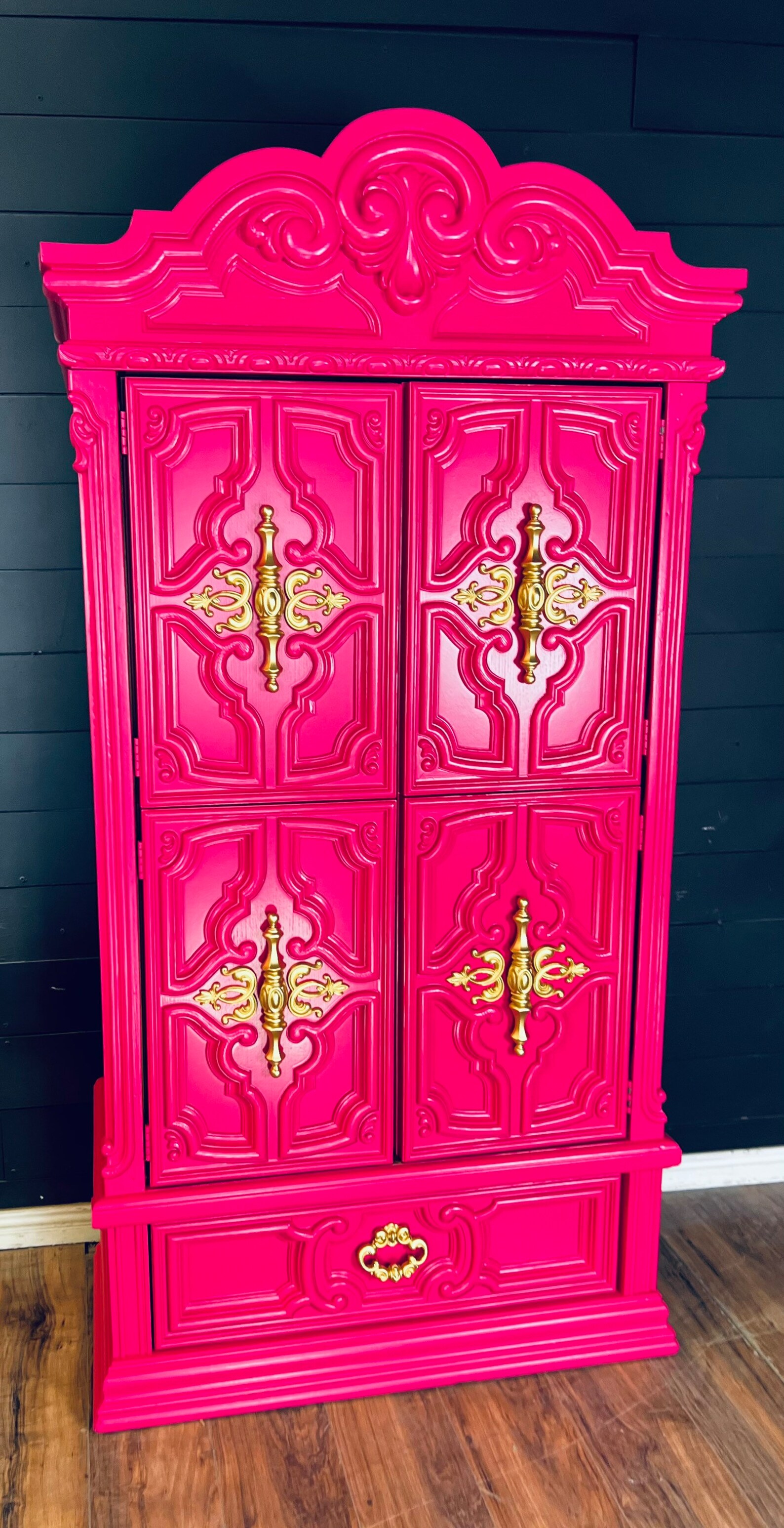 SOLD! Armoire| Wardrobe| Chest| Dresser| Tv Console| Ornate ...
