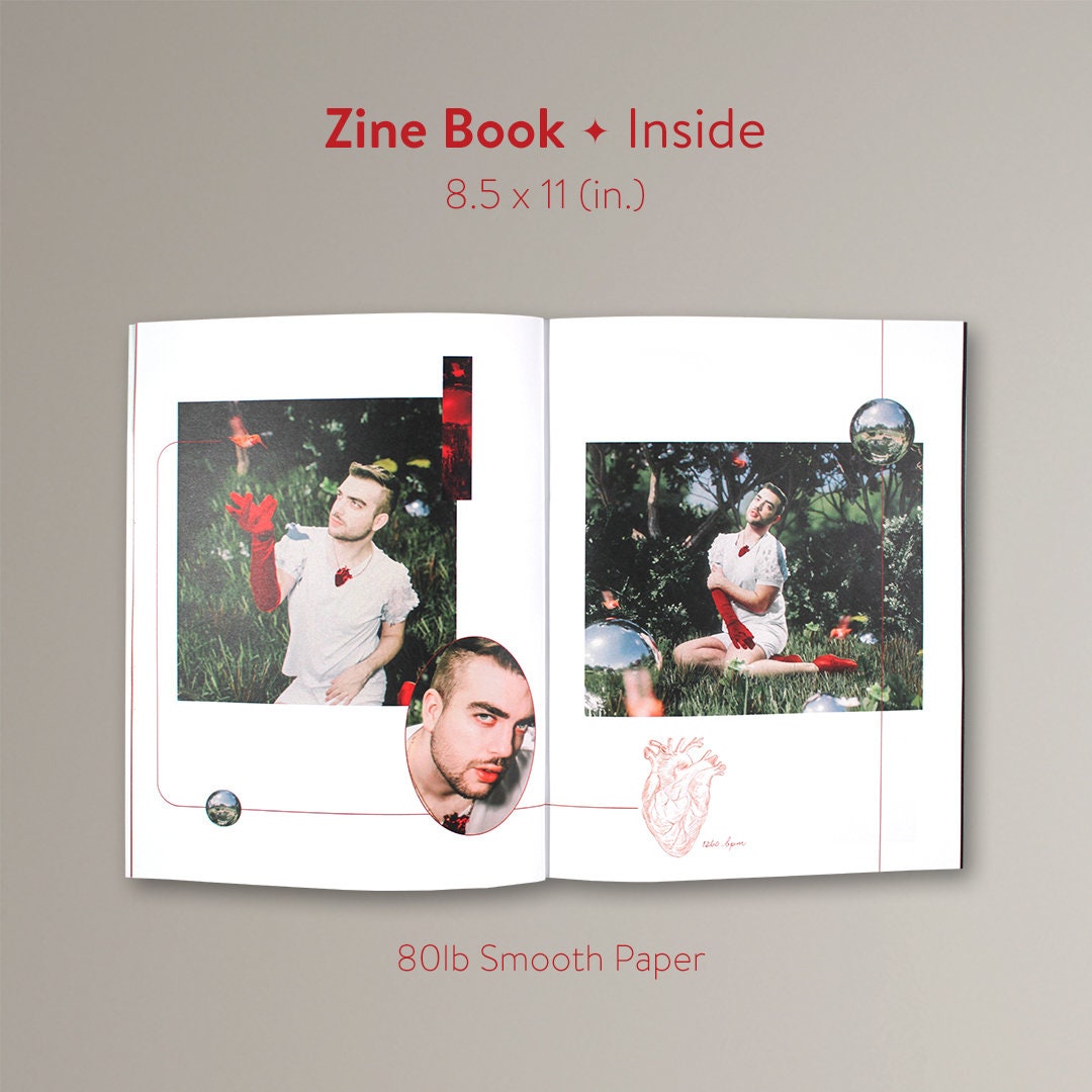 The Red Herring Payton White the 1st Zine - Etsy