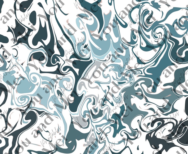 Stormy Ocean Procreate Palette, Color Swatches, Blue Color Palette ...