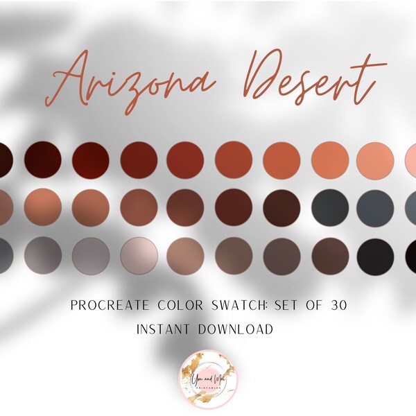 Arizona Color Palette - Etsy