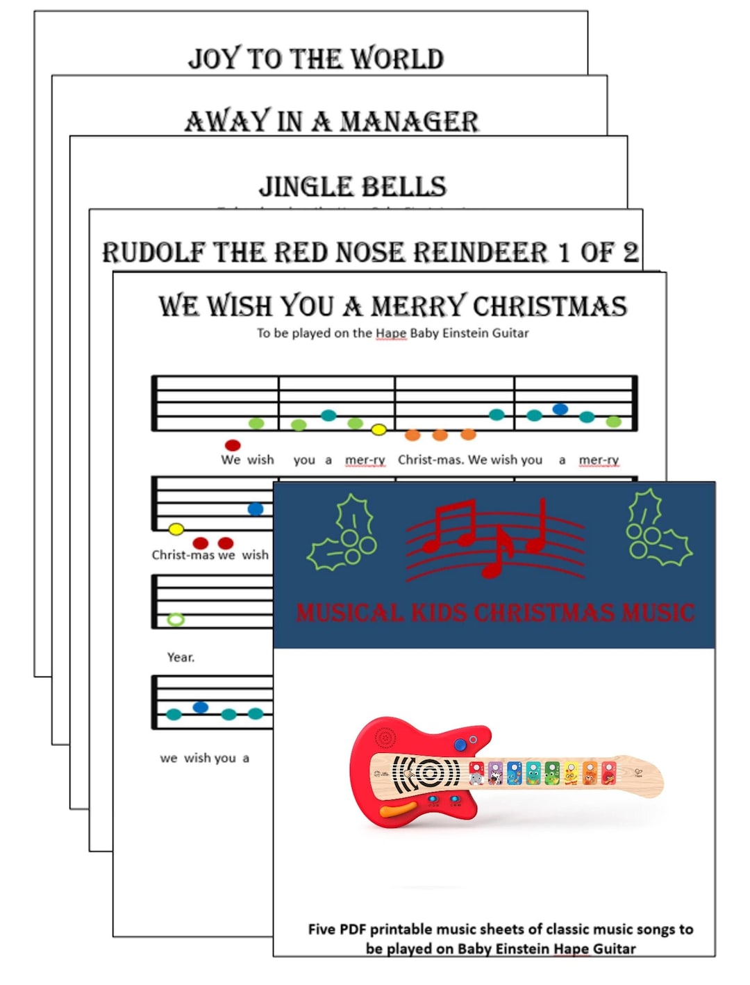 Christmas Music Baby Einstein Hape in Tune Magic Touch Guitar - Pdf ...