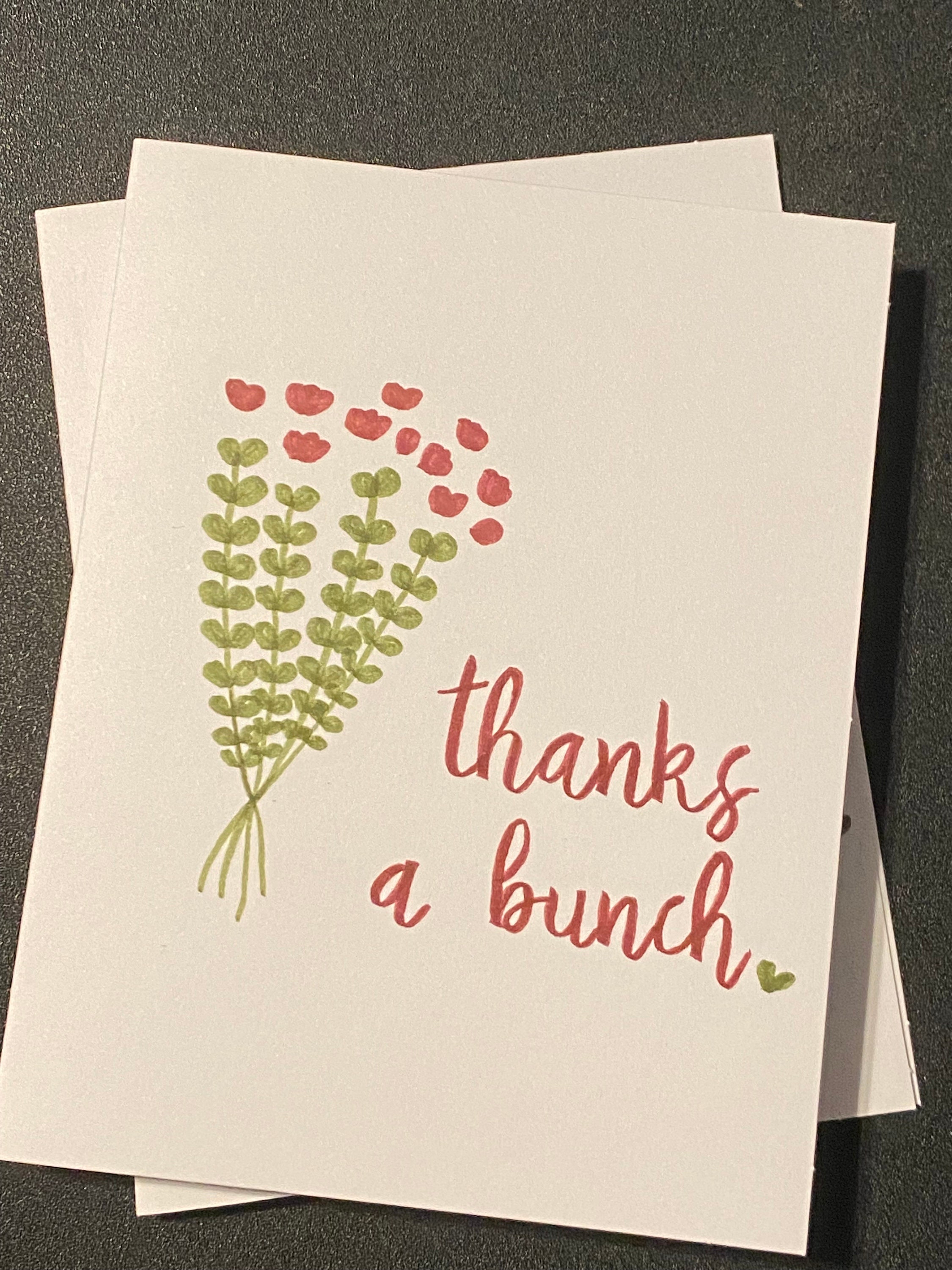Thanks a Bunch Greeting Card - Etsy
