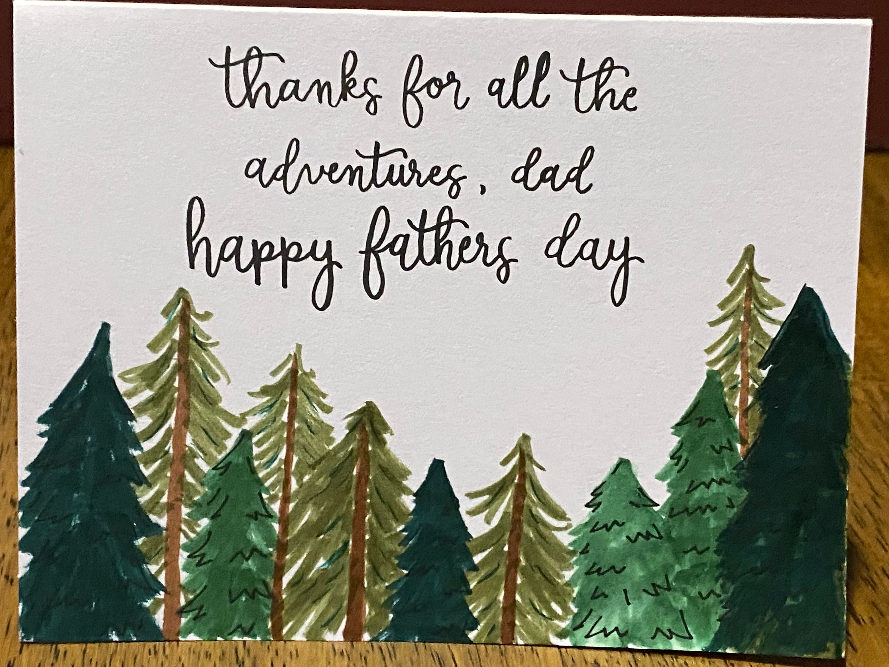 Adventure Fathers Day Card - Etsy