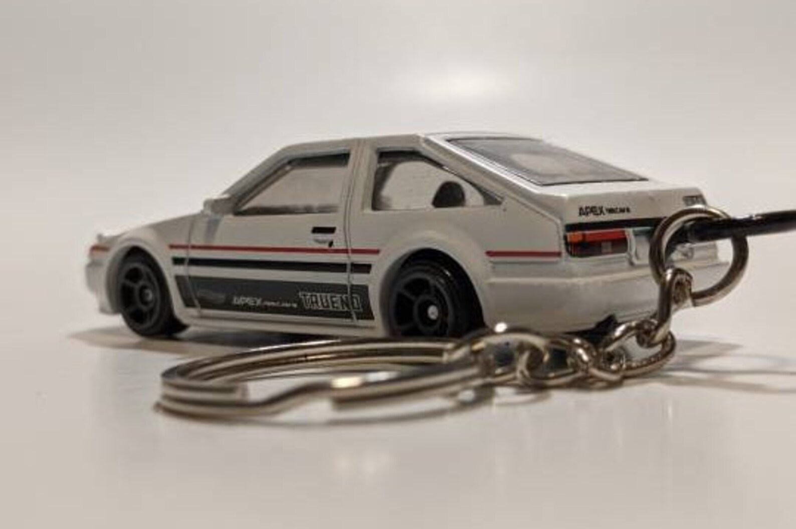 Toyota Corolla AE86 Trueno Triple Bundle Keychain Hot Wheels/matchbox 1 ...
