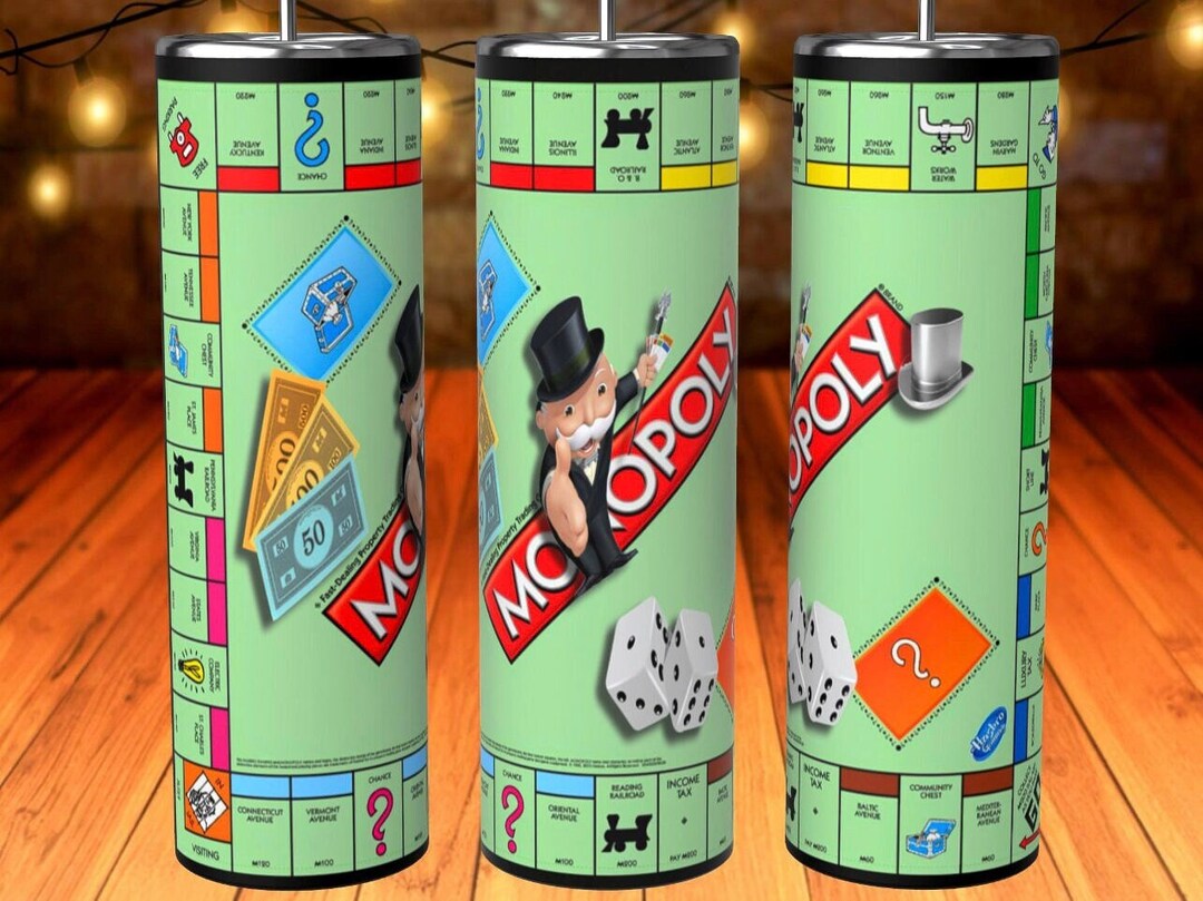 Monopoly Tumbler - Etsy