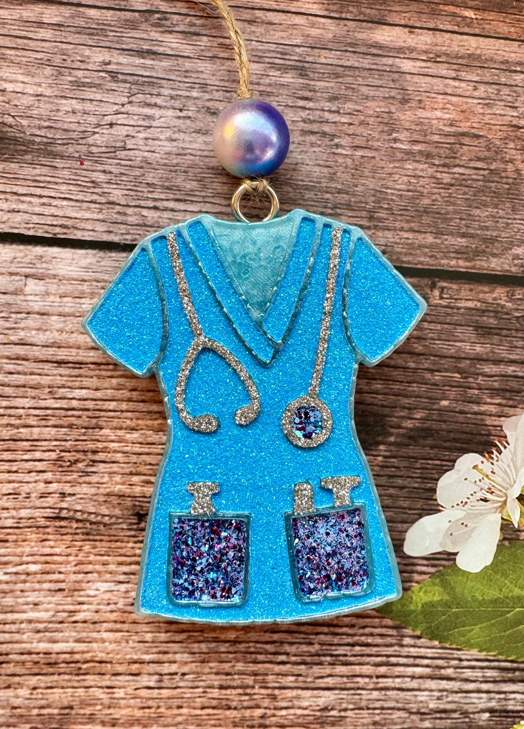 Nurse Doctor Healthcare Custom Glitter Car Freshie - Etsy